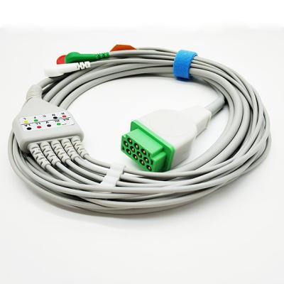 Cina 11 cavo e Leadwires di Pin TPU GE Marquette ECG in vendita