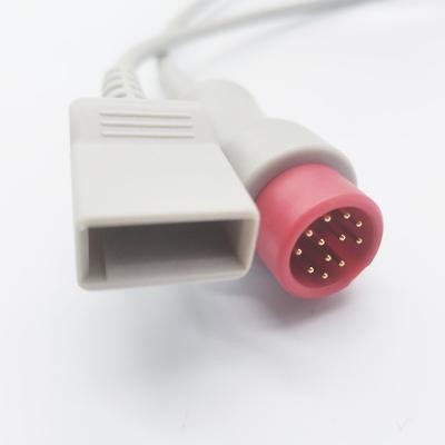 China Cabo do adaptador de Mindray IBP, ponta de prova médica do sensor de China do transdutor de Utá, monitoração paciente à venda
