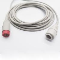 China 12 Pin Edward Transducer Mindray IBP Adaptor Cable for sale