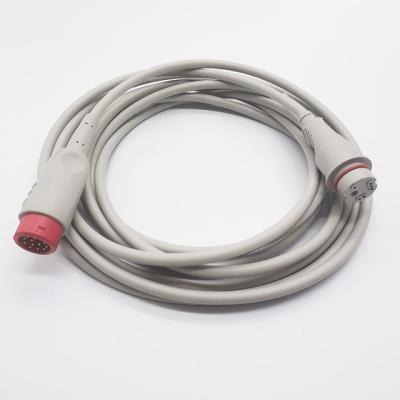 China Cable reutilizable de la punta de prueba del sensor de Mindray IBP del transductor del argón en venta