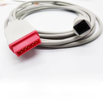 China Cable de Pin Marquette To Medex Transducer IBP del gris 11 en venta