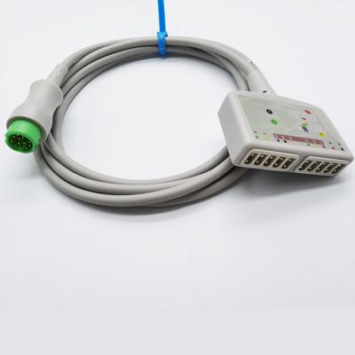 China Het electrocardiogramkabels van Mindray Opnieuw te gebruiken 12 Spelden voor Geduldige Monitor Te koop