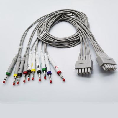 China O ECG de TPU cabografa para Fukuda GE Schiller Mindray Nihon Kohden à venda
