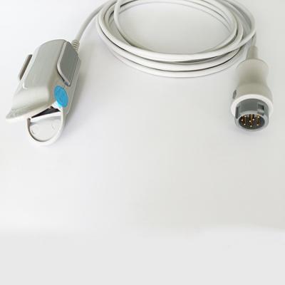 China αισθητήρας οργάνων ελέγχου Spo2 Mindray καλωδίων 4mm για το DB 8PIN  T5/T8 for sale