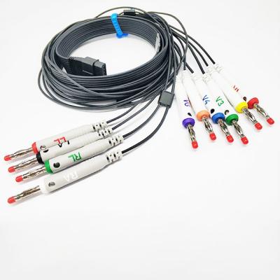 Chine La banane Holter ECG câblent le CEI AHA Schiller MS-12 de 10 avances à vendre