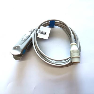 China Der Runden-6 Pin Monitor Spos 2 Finger-Sensor des Sensor-Latex-freier 4mm des Kabel-Spo2 zu verkaufen