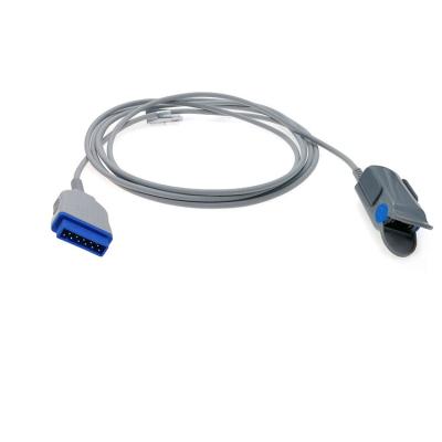 China 11 Pin Finger Clip Spo2 Sensor Adult GE Datex Ohmeda For GE Patient Monitor for sale