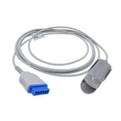 China 11 Pin Finger Clip Spo2 Sensor Adult GE Datex Ohmeda For GE Patient Monitor for sale