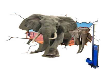 Chine Imprimante UV intelligente de mur de Digital de transmission de 2 de têtes d'impression données d'Usb à vendre