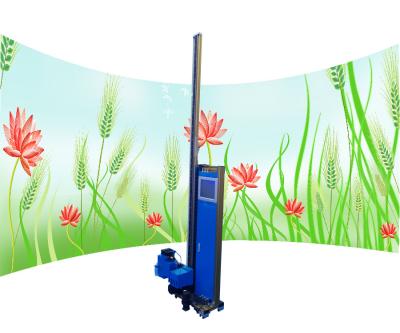 Chine Dirigez vers la peinture de mur Rohs encrent les têtes d'impression UV de la verticale 2 de Machine 3d d'imprimante de mur à vendre