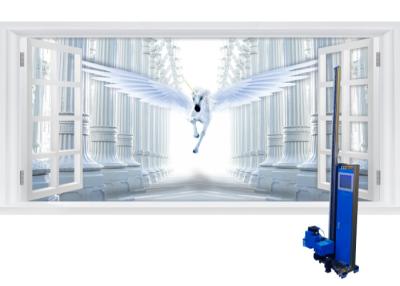 Chine Imprimante pliable Robot de mur de têtes d'impression du rail 2 à vendre