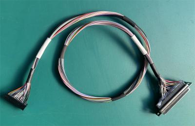 中国 2列のワイヤーハーネスコネクタ 絶縁 メタルシールド 取得 信号ワイヤハーネス 2.5KV DB37 販売のため