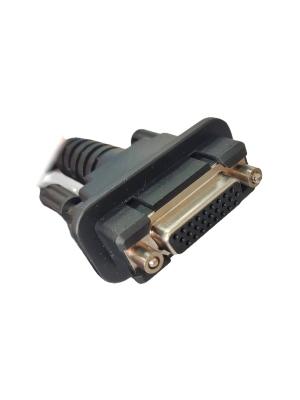 China Conector de alta frequência do DB da transmissão fácil instalar o chicote de fios industrial do fio à venda