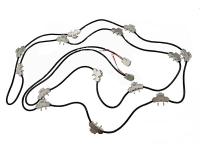 China 2000mm Industrial Wire Harness Machine Tool Harness DB9 Serial Interface Harness for sale