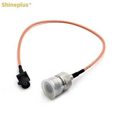 Cina RG316 Connettore RF arginato FAKRA Testa maschile a N Tipo Testa femminile HD Camera Video Connettore per fili automobilistici in vendita