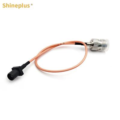 Cina RG316 Connettore RF arginato FAKRA Testa maschile a N Tipo Testa femminile HD Camera Video Connettore per fili automobilistici in vendita