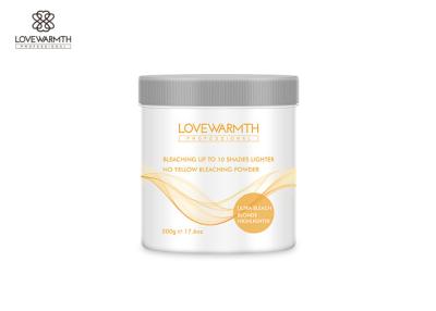 China Ammonia Free Unisex Black Hair Bleach Powder For Salon 500g Size OEM Service for sale