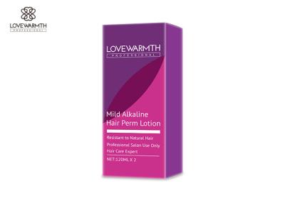Cina Lozione d'ondeggiamento dei capelli alcalini delicati per la formula morbida degli adulti resistente a capelli naturali in vendita