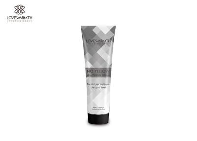 China No Yellow Lightening Hair Bleach Cream Max 6 Tones Formulated Purple Color for sale