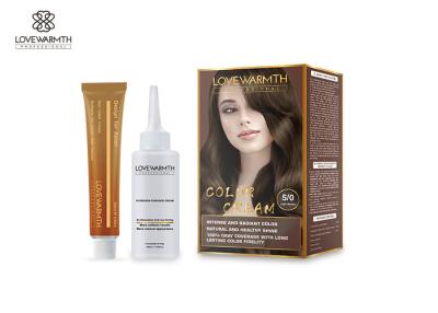 Cina Copertura bianca/grigia 5,0 dei capelli del corredo fragrante di colore colora 3 anni di periodo di validità in vendita