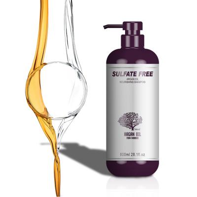 China Organic  Sulfate Free Argan Oil Shampoo For Damaged Hair for sale