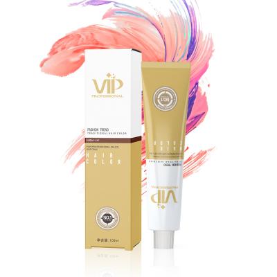 Cina crema permanente di colore dei capelli 100ml senza PPD nessun'ammoniaca in vendita