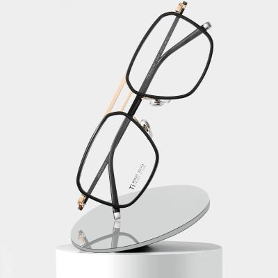 China OEM Acetate Titanium Reading Glasses Customizable Anti Blue Light for sale