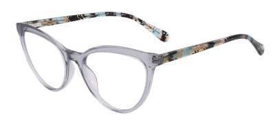 Cina Superficie elegante di Occhio di gatto Round Glasses Smooth dell'acetato non polarizzata per le donne in vendita