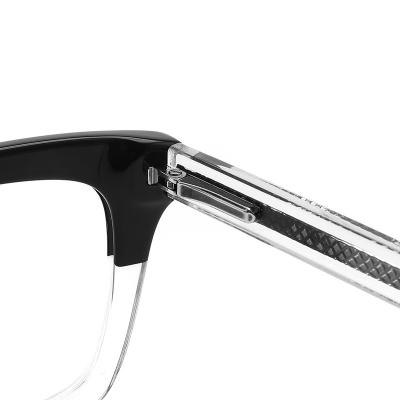 Cina Occhiali quadrati amichevoli della pagina dell'acetato di eco surdimensionato quadrato spesso alla moda degli occhiali in vendita