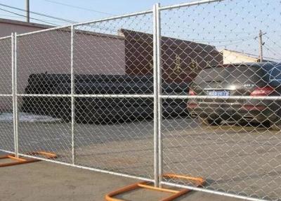 China 1.5mm Temporary Security Fencing Self Standing Chain Link for sale
