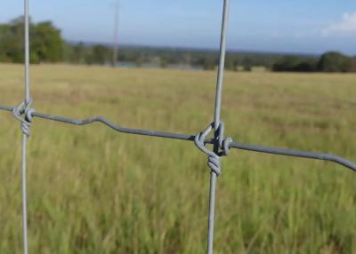 中国 2.0mm Farm Filed Fixed Knot High Tensile Fence Sustainable Easily Assembled 販売のため