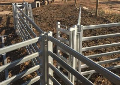 China 1.1mx2.9m Fully Galvanized Portable Solar Sheep Panels Sheep Yard Fencing Panel for sale