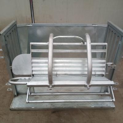 China Smooth Galvanized Sheep Treatment Turnover Crush Catcher For Vet for sale