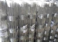 China Rustproof 6ft Height Hinge Joint Field Fence With Galvanized Wire for sale