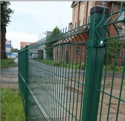 China 3D Gebogen 2.43m Breedte Decoratieve Draad Mesh Fence For Outdoor Te koop