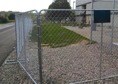 China Anti Rust 1.83m High Construction Safety Fence Panels Portable for sale