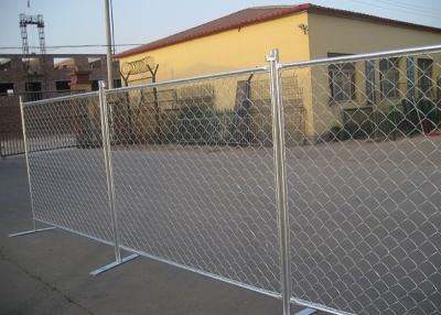 China W3.66m Chain Link Construction Fence , H1.8m Temporary Chain Link Fence Panels for sale