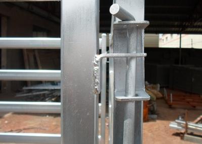 China 6 Rails 3m Tall Heavy Duty Cattle Panel Free Standing for sale