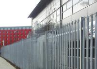 China Rustproof Single Leaf Gate , 1.8x3m Palisade Security Fencing for sale