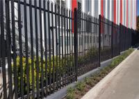 China Galvanized 2.75 Width Steel Palisade Fencing W Section Security for sale