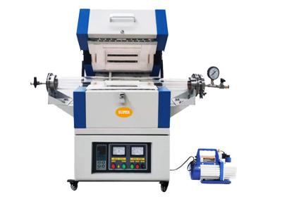 Forno tubolare in fibra ceramica ad alta temperatura 1200°C Risparmio energetico