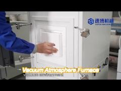 12L 1200C Box Type Furnace , Ceramic Insulation Laboratory Vacuum Furnace Energy Saving