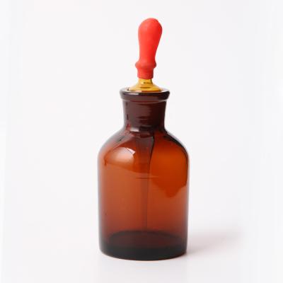 China Quality Amber Glass dropping bottle 30/60/125ml lab glassware factory in China competitive price for sale