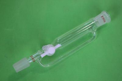 China Lab Glassware Pressure Equalizing Dropping Funnel with PTFE Stopcock for sale