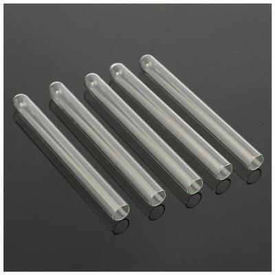 China Laboratory 100 mm Boro 3.3 Glass Blowing Tubes 4 Inch Long Thick Wall Test Tube supplies in China for sale