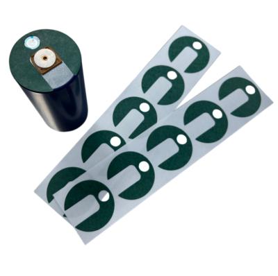 China Adhesive Die-cutting Green Highland 0.3mm Thick Battery Pack Insulation Barley Paper for sale