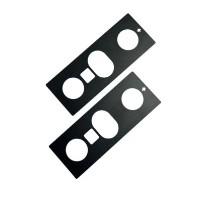 China Custom Die-Cut Flame Retardant Black PC Mylar Insulation Gasket for Lithium Battery Cell Top Cover for sale