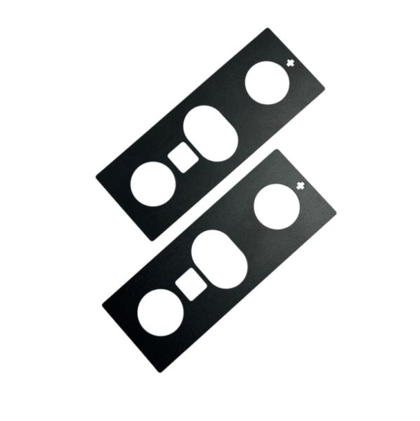 Quality Custom Die-Cut Flame Retardant Black PC Mylar Insulation Gasket for Lithium Battery Cell Top Cover for sale