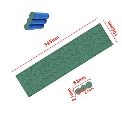 China 21700 Lithium Battery 3 Cell Solid Fish Paper Insulation Washer with Adhesive Backing for sale