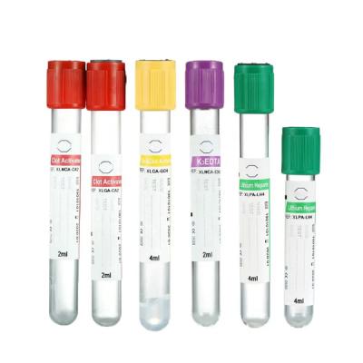 China No Additive Blood Collection Tube for Biochemistry Immunology Trace Element Testing for sale